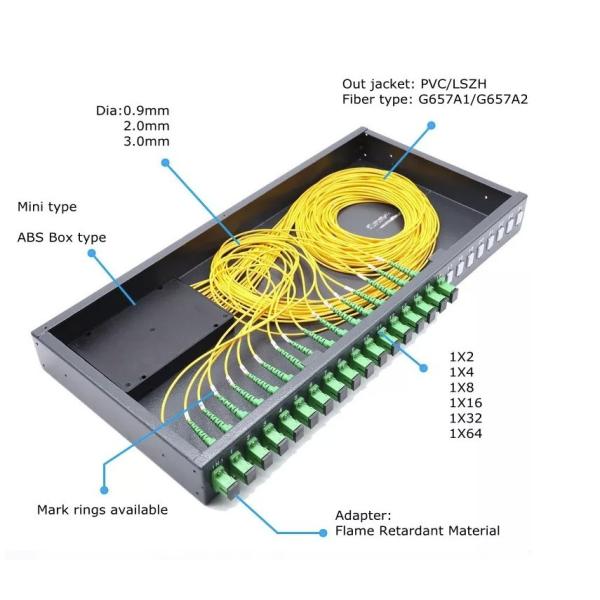 Quality Plastic Fiber Optic Splice Cable Tray 12 Core Small Splice Tray for FTTX ODB NAP for sale