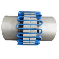 Quality Flex Spring Taper Grid Coupling Metal Bellows Coupling JS Type for sale