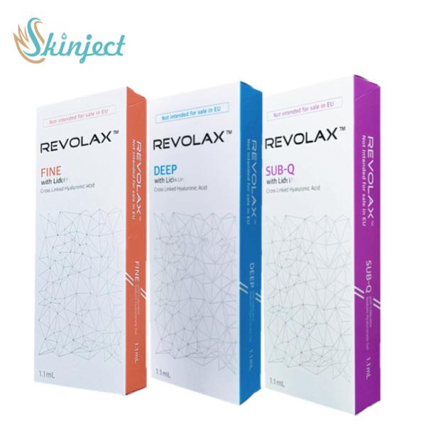Quality Deep Hyaluronic Acid Injection Revolax Dermal Filler 24mg/Ml HA for sale