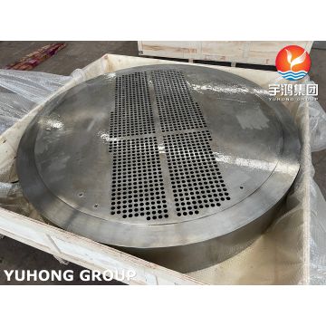 Quality ASME SA516 GR.70N Stationary Tubesheet For Heat Exchanger Accessories Applicatio for sale