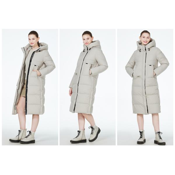 Quality Fashionable Womans Coats Warm Long Winter Jacket For Cold Winters for sale