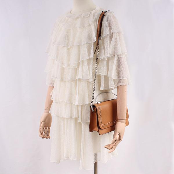 Quality Short Sleeve 90 Nylon 10 Spandex Lace Party Dress for sale