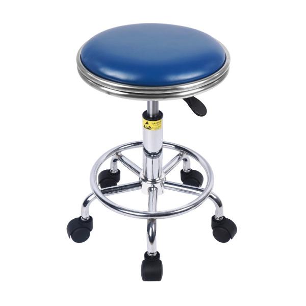 Quality PU Leather Esd Office Chairs School Workshop Laboratory Chairs And Stools for sale