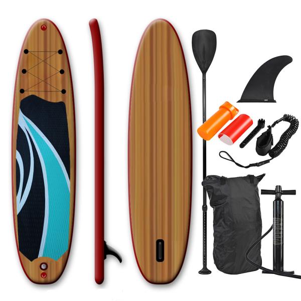 Quality Epoxy Resin Customized Wooden Stand Up Paddle Board Sup for sale