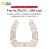 china Waterproof Soft Bathroom Toilet Cover Seat Cushion Customized