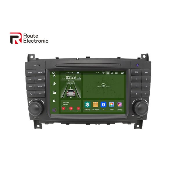 Quality Benz W203 OEM Android Car Audio 2 DIN With LCD 7" 1024×600 Screen for sale