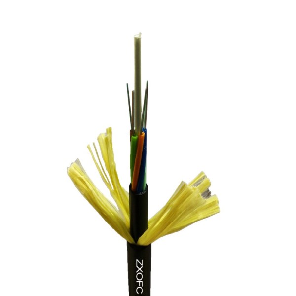 Quality Overhead 12 24 144 Core Fiber Optic Cable G652D With Double Jacket for sale