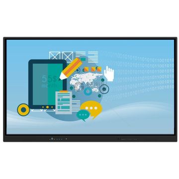 Quality 55 65 75 86 Inch Interactive Touch Screen Whiteboard Android 13 EDLA 40 Touch for sale