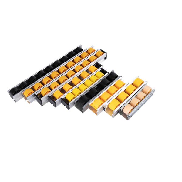 Quality DY-6033 Sheet Metal Frame Pallet Roller Track For Pipe Rack System for sale
