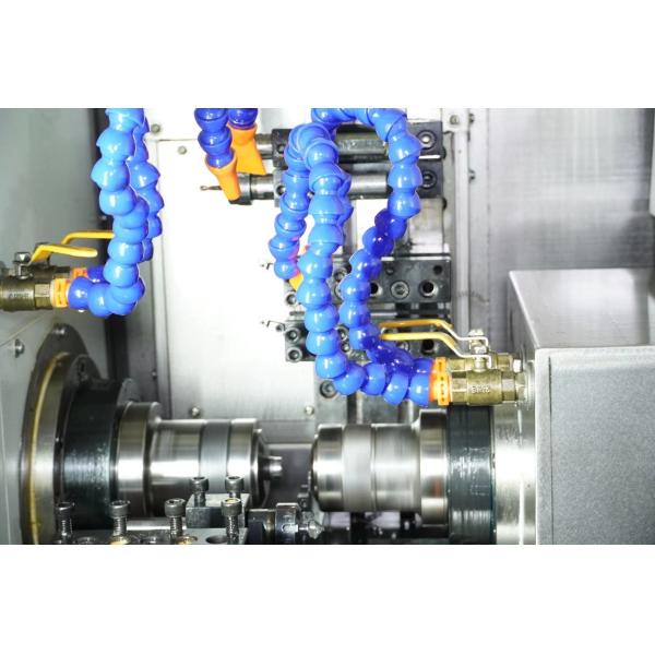 Quality 5 Axis Energy Saving Cnc Turning Lathe Machine Twin Spindle Lathe for sale