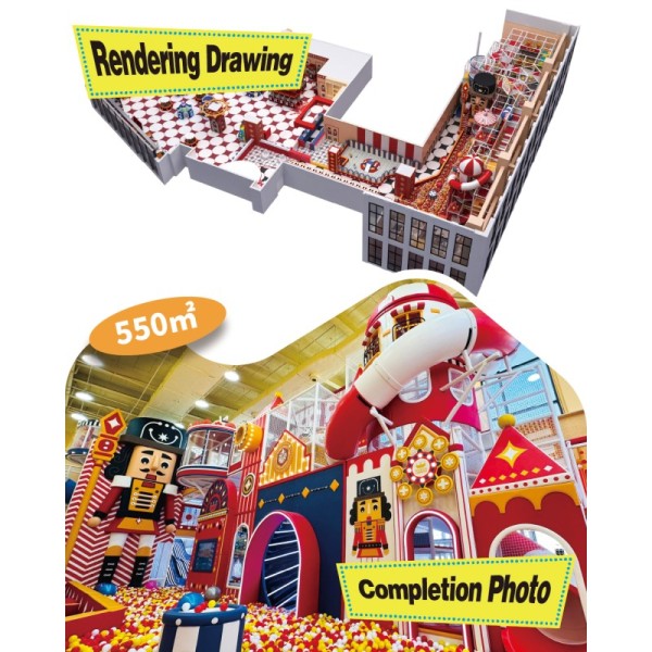 Quality Custom Themed Indoor Playground Equipment with Turnkey Solution for Large-Scale for sale
