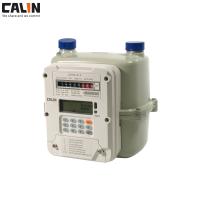 Quality Calin Prepaid Gas Meter LORA WAN Smart Gas Meter Prepaid Meter White Steel NB for sale