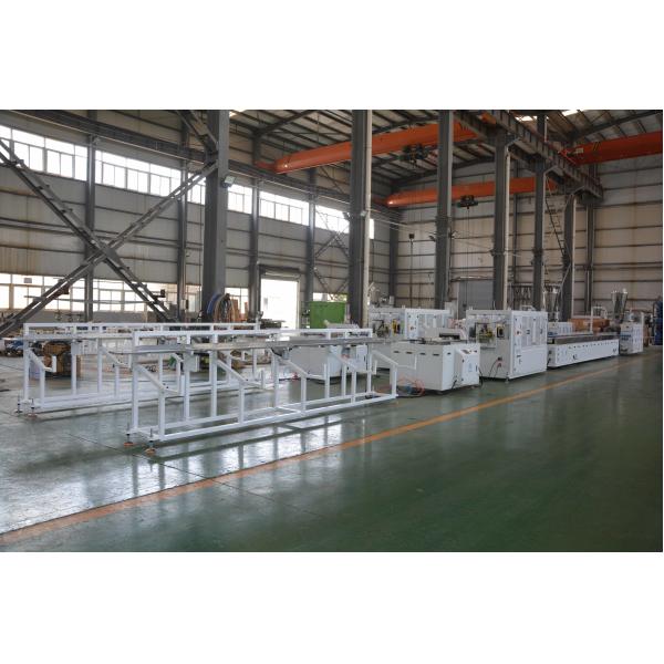 Quality Shenzhen HYPET One Step PE WPC Decking Making Extrusion Machine Line , WPC Co for sale