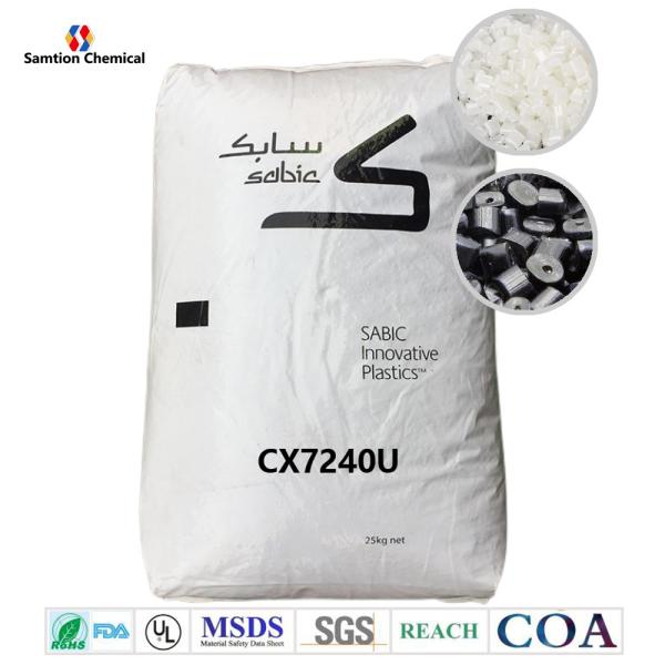 Quality UV Stabilization S-Plastic Cycoloy CX7240U Resin Thin Wall Flame Resistance for sale