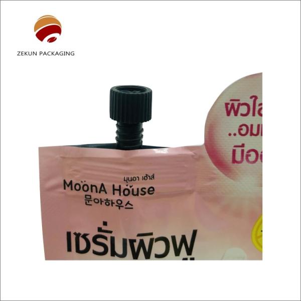 Quality Customized Logo Spout Packaging Pouch Eco Friendly For Disinfectant Alcohol for sale