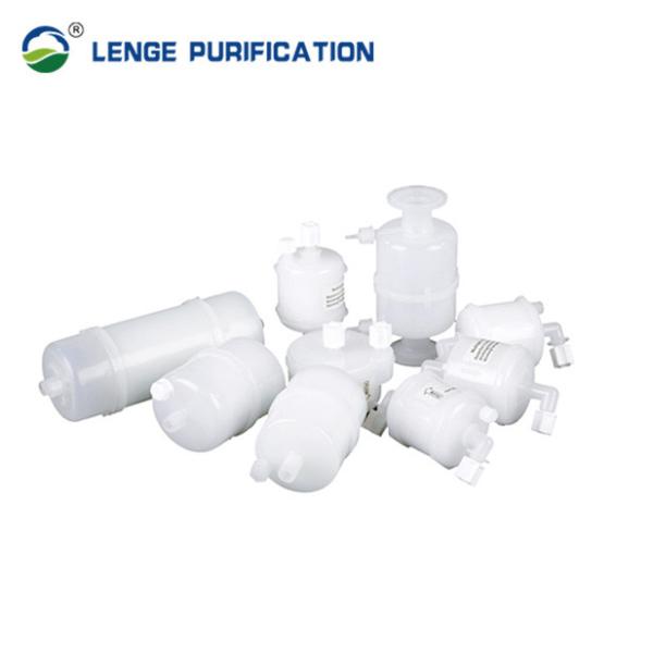 Quality 5 Inch Pes Pleated Filter Cartridge Capsule With Threaded Connection for sale