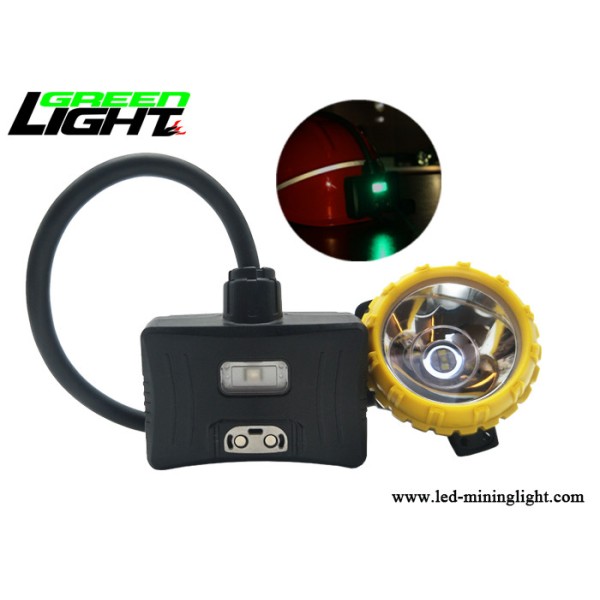 Quality Underground Coal Mining Lights 6.8Ah Panasonic Battery With Rear Warning Light for sale