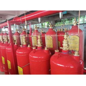 Quality Hfc227ea Fire Suppression System Cylinder 4.2mpa / 5.6mpa Optional Zones for sale