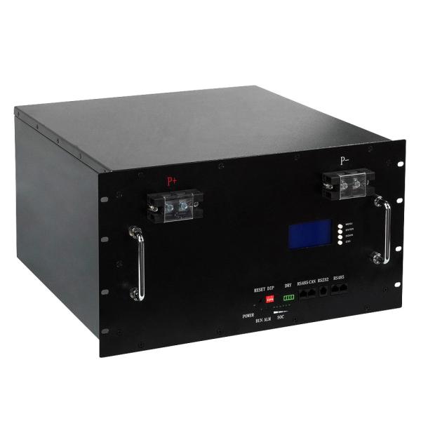 Quality 48V 100Ah 200Ah Lithium Battery 51.2V Telecom LiFePO4 Battery for sale
