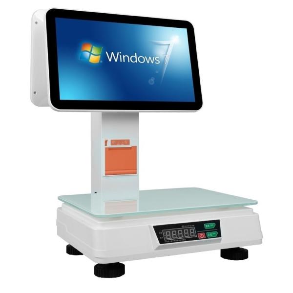 Quality Affordable 15.6 inch Digital Weighing POS Scale with 58mm Thermal Printer and Camera for sale