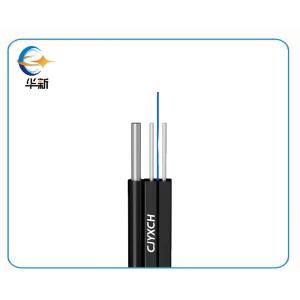 Quality Low Bend FTTH Fiber Optic Drop Cable 1 Core 2 Core 4 Core Fig 8 Self Supporting for sale