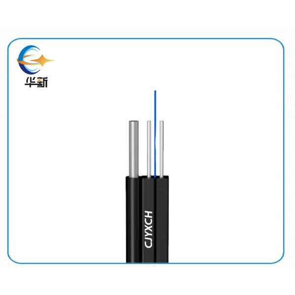 Quality Low Bend FTTH Fiber Optic Drop Cable 1 Core 2 Core 4 Core Fig 8 Self Supporting for sale