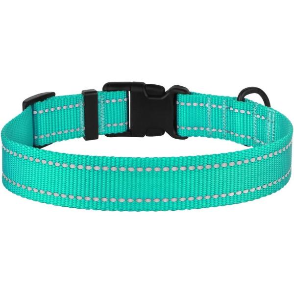 Quality Reflective Soft Nylon Dog Collars And Puppy Collars for sale