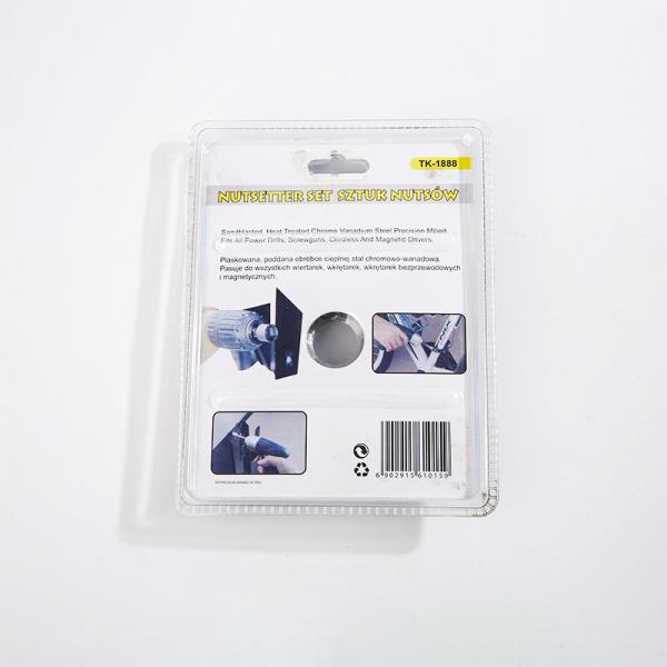 Quality Customized CRV Heated 9 Pcs 5mm Size Impact Nut Driver Set with Blister Pack Not for sale