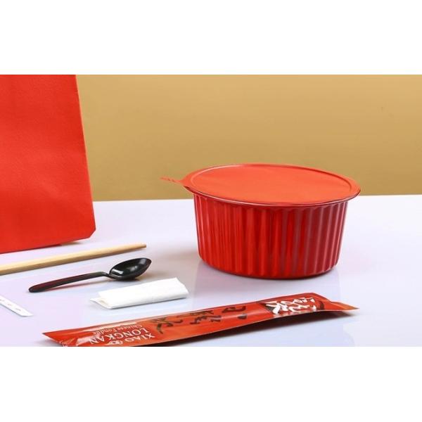 Quality PP Disposable Food Packaging Box for Chocolate Tin Foil Container Microwave Safe for sale