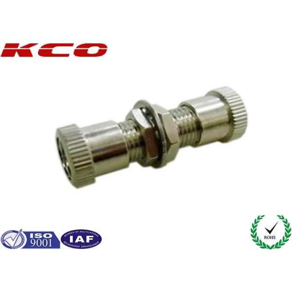Quality Metal Fiber Optic SMA Adapter , SMA Fiber Optic Connector Multimode Simplex for sale