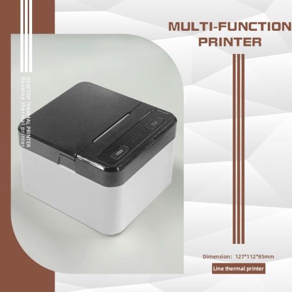 Quality Customization Pos Blue Tooth Direct Thermal Barcode Printer with Adapter Power for sale