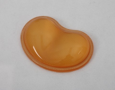 Quality Heart Shaped Gel Ergonomic Mouse Pads Wrist Rests PU Basic Material for sale