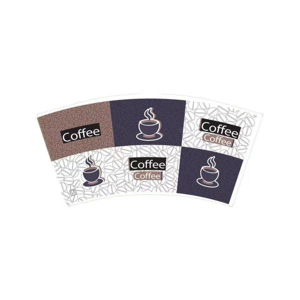 Quality Flexo Coated Paper Cup Raw Material 6oz Heat Proof Paper Cup Blank for sale