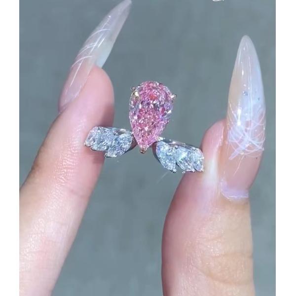 Quality ZKZ Lab Diamond Jewelry Engagement Ring Wedding Ring Fancy for sale