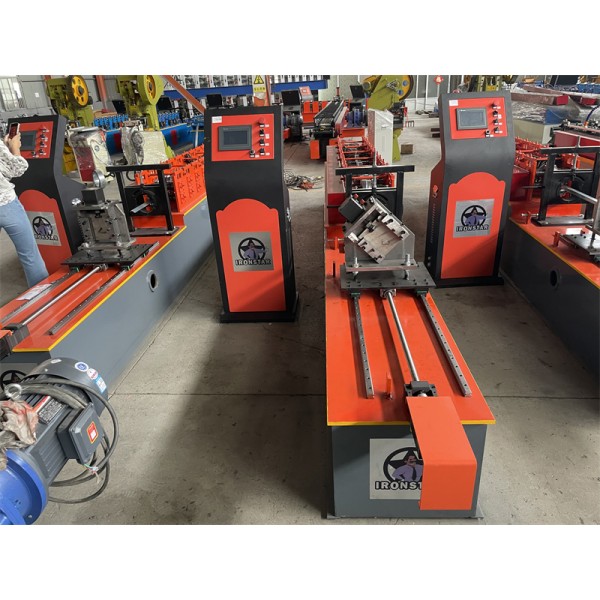 Quality Hydraulic Automatic C Channel Roll Forming Machine 30-50m/min with PLC Touch Screen Control and Manual Stacker for Galvanized Steel Processing for sale