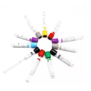 Quality Sterile Vacuum Blood Collection Tube , PET Glass Blood Collection Tubes for sale