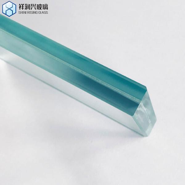 Quality Customized Request 6.3mm 8.3mm 10.3mm Clear Laminated Glass Flat Polished Edge for sale
