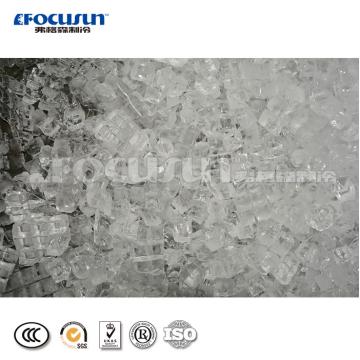 Quality Cooling way Water Cooling 5 Ton Large Capacity Fast Cube Ice Machine for for sale