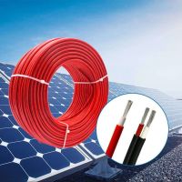 Quality IEC Standard 4mm2 2 Core Solar Cable High Temperature Resistant Copper Conductor for sale