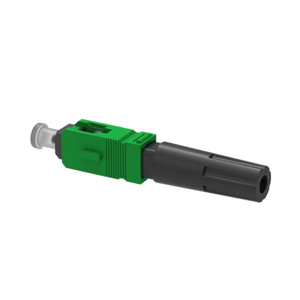 Quality Fast Connector Simplex SC APC Fiber Optic Drop Cable with UPC Polished Field for sale