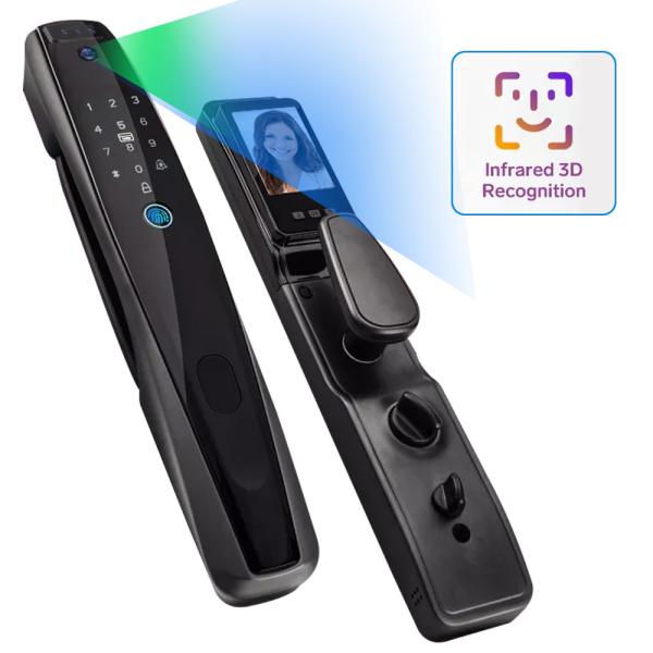 Quality Tuya Smart Fingerprint Smart Lock Face Recognition Door Lock With Wifi for sale