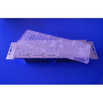 Quality 80X150 Degree LED Street Light Components 64 LED 50 Watts Vertical Module Heat for sale