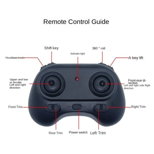 Quality 18*25*5cm Dwi Dowellin Remote Control Drone Control Range 100M for sale