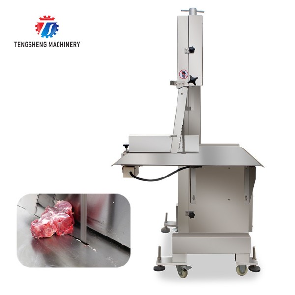 Quality 138KG Bone sawing machine vertical commercial bone cutting machine frozen fish frozen meat cutting pig feet machine for sale