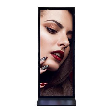 Quality 4K 75 Inch Windows 10 WiFi Kiosk Digital Signage 400cd/m2 for sale