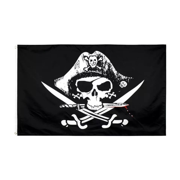 Quality Double Sided Printed Custom Polyester Flag 90x150cm Rectangular for sale