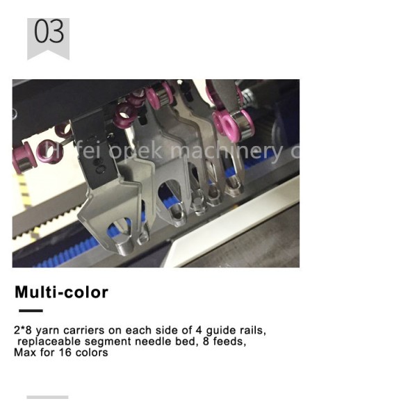 Quality Double Knitting Method 1500 W Computerized Hat and Scarf Knitting Machine for for sale