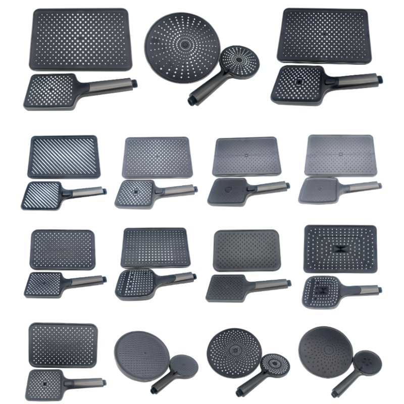Complete shower set components