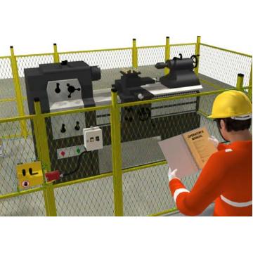Quality Expanded Metal Machine Guard – Safety Barrier Between Workers and Machines for sale