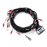 Quality ODM OEM black battery wire harness with good temperature acquisition for sale